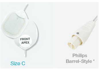 PadPro® Multi-Function Defib Radiotranslucent Electrode Pad with Phili ...